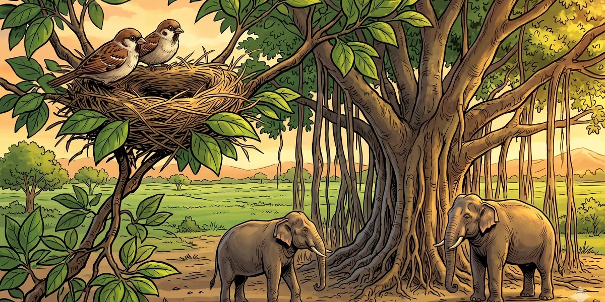 The Elephant And The Sparrows: Panchatantra Book I (Mitra-Bheda ...